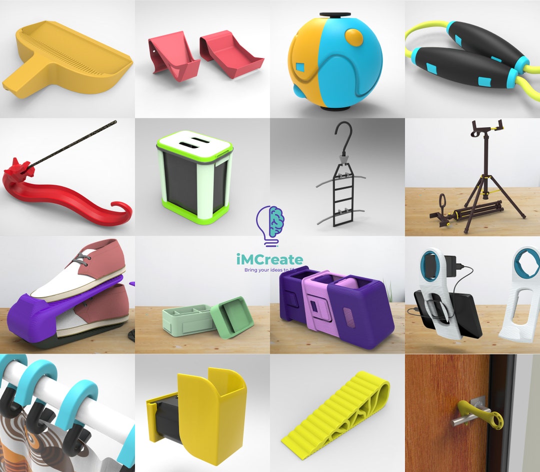 3D Printing STL Files: 28 Useful Tools & Organizer Designs (digital ...