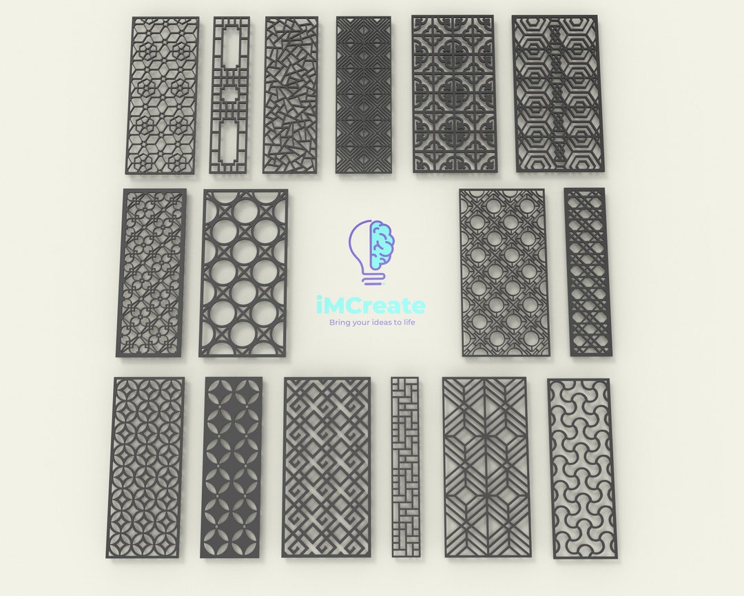 350 CNC Art File.- Wall Art Panels Collection | for Cnc and Laser ...