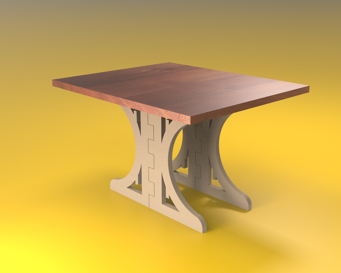 7 Plus Collection of Wooden Table Legs for CNC Cutting Through .DXF and ...