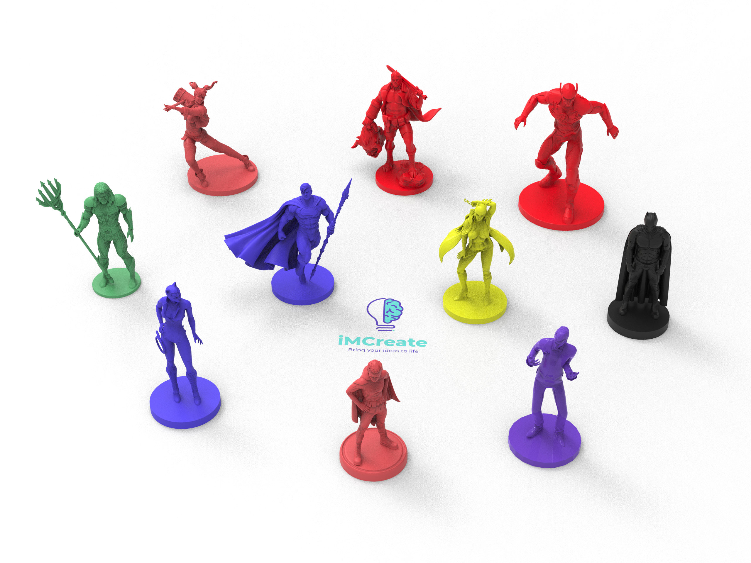 DC Comics STL 3D stl Format - Etsy