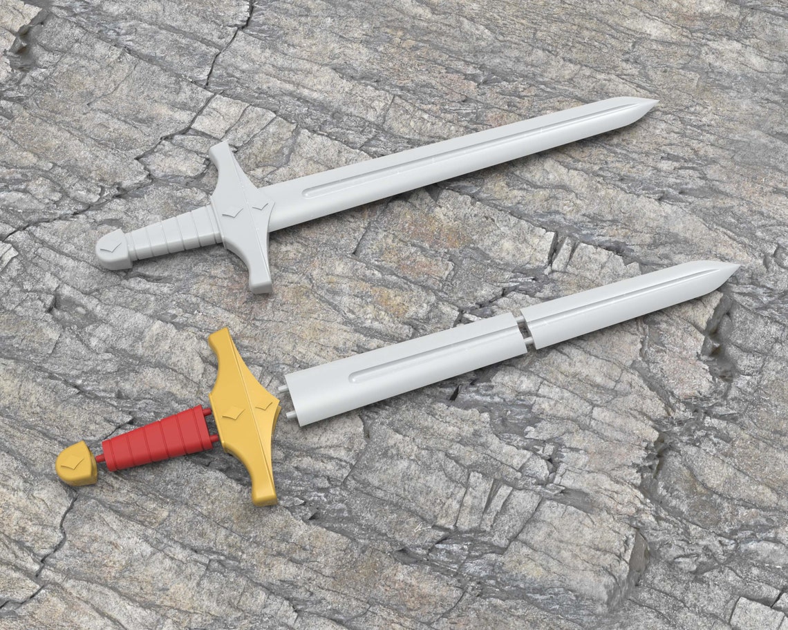 5 Swords 3D Print Models: STL Files - Etsy