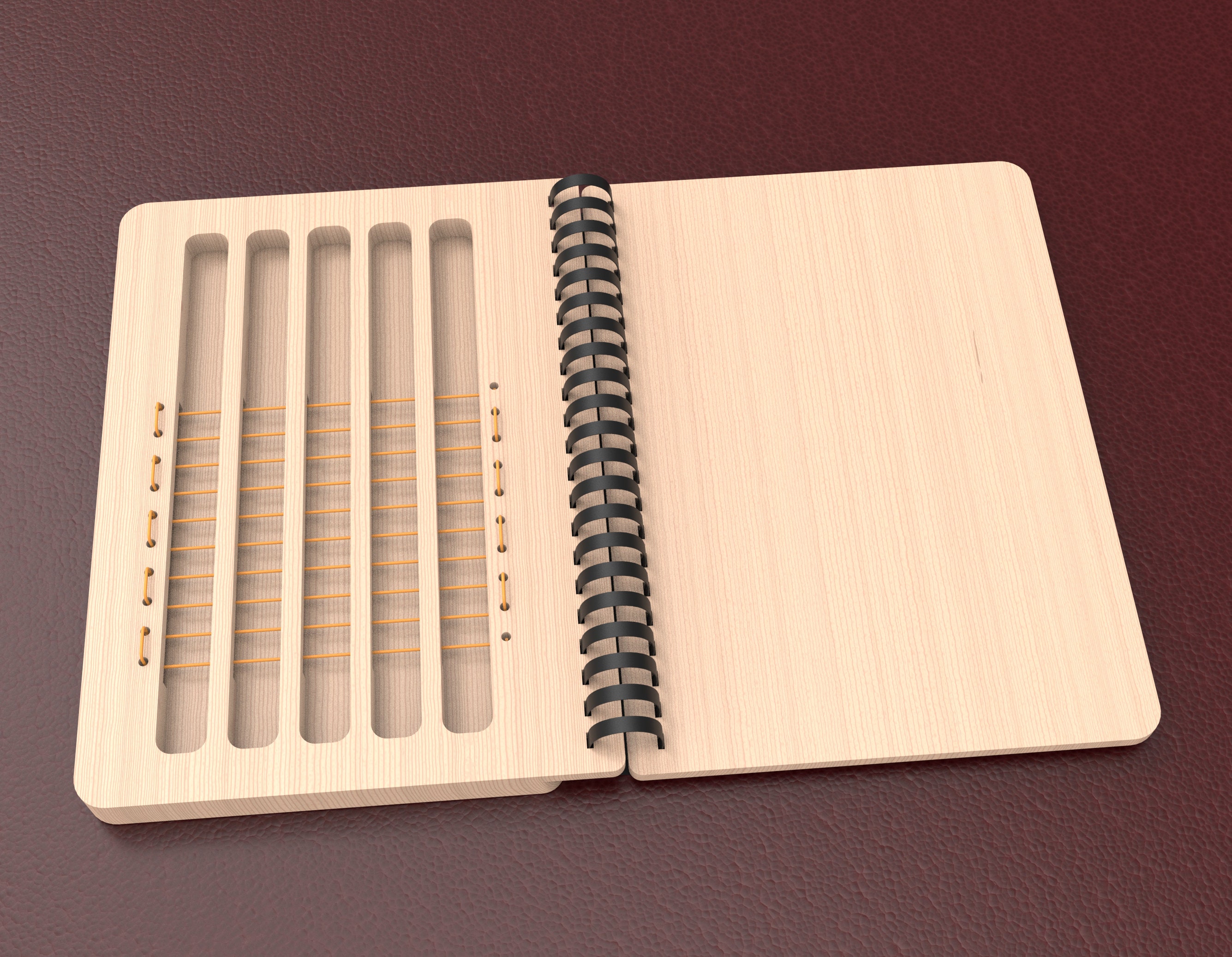 Laser Cut Notebook Cover Files: A4, A5, Letter Sizes (digital Download ...