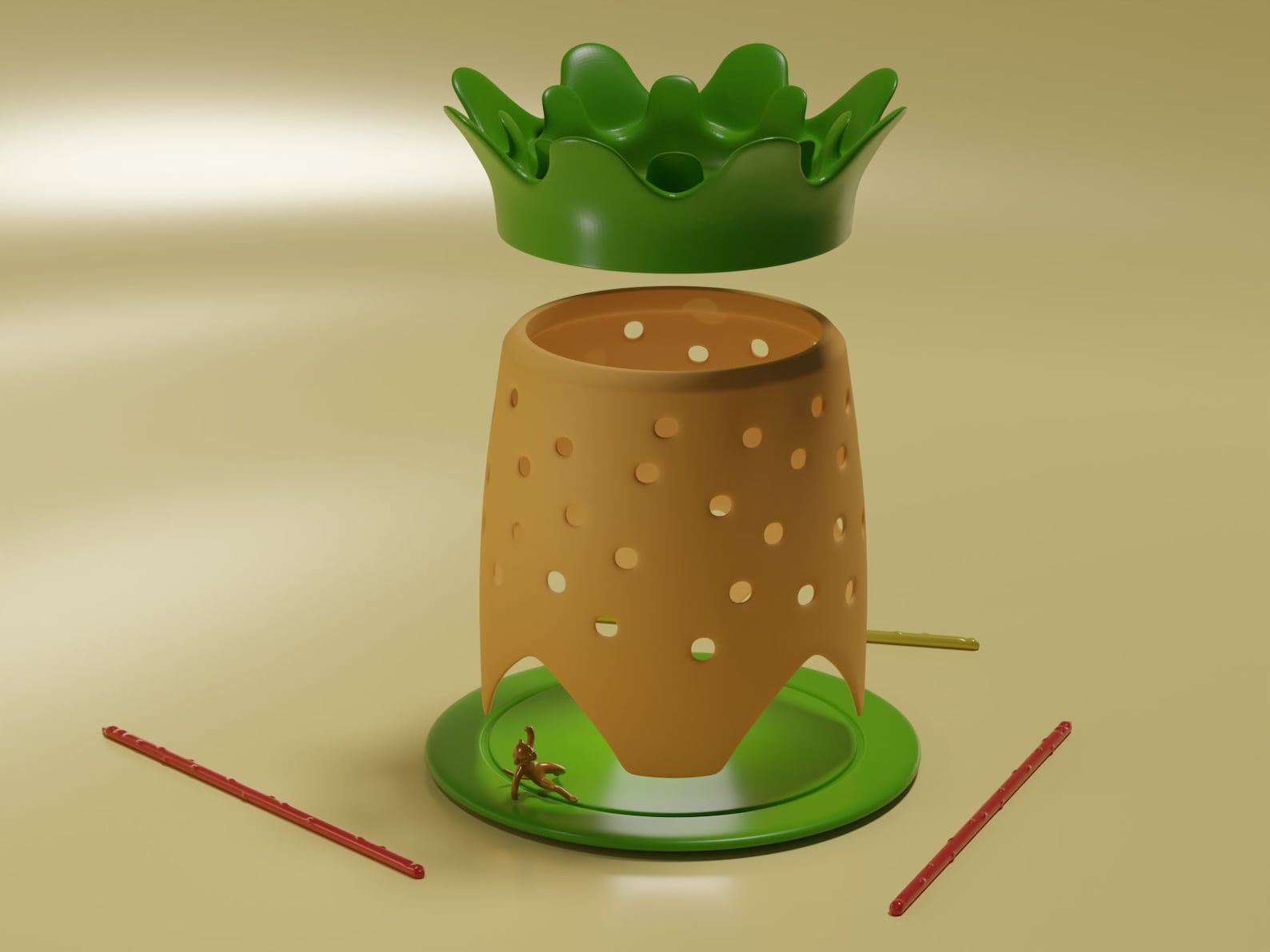 Monkey Mayhem: 3D Printable Family Board Game - Balance the Branches ...