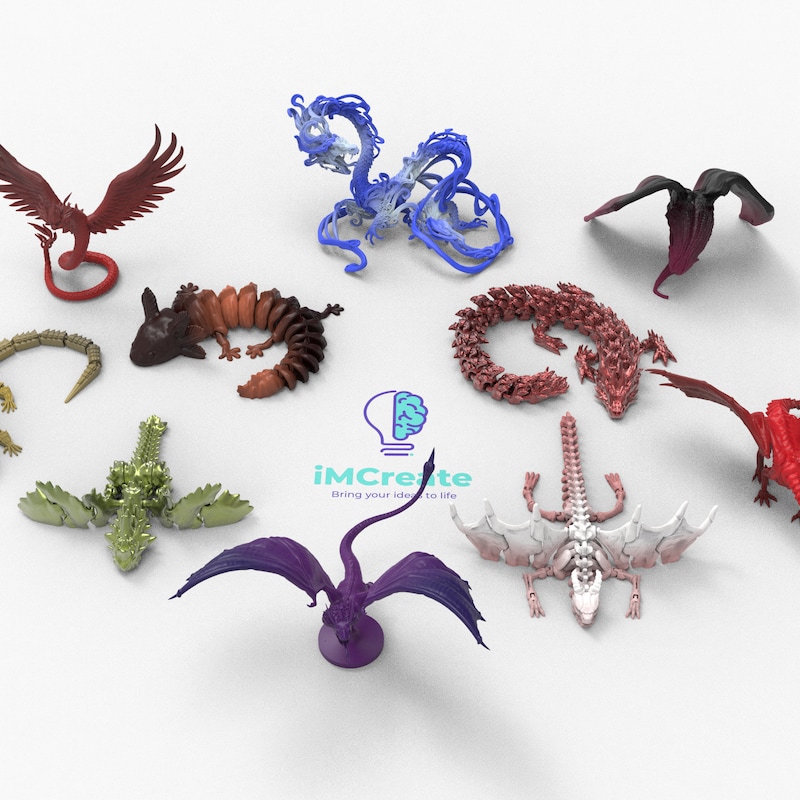 3d Print Sleeping Dragon - Etsy