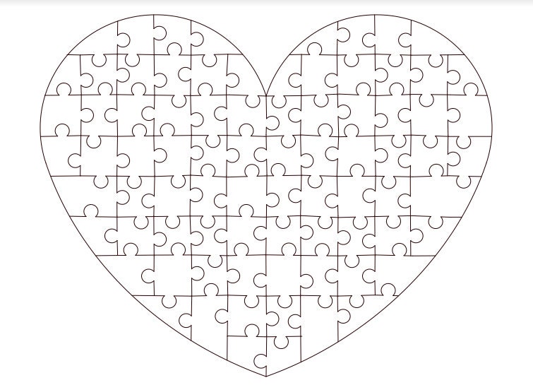 8 Structures for Puzzles of Different Shapes and Number of Pieces the ...