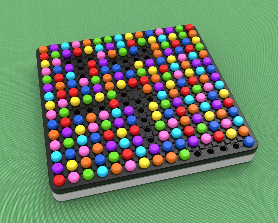 3D Print Files: Multiplayer Color-matching Board Game (STL FILE) - Etsy