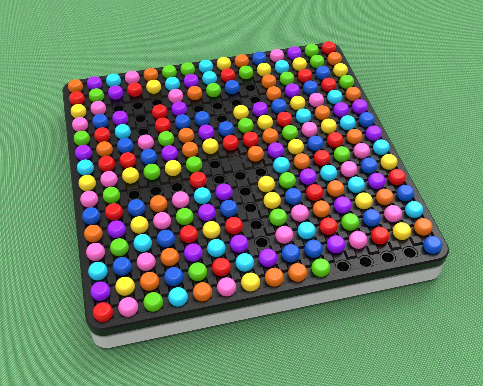 3D Print Files for Multiplayer Candy Crush Style Board Game - Color ...
