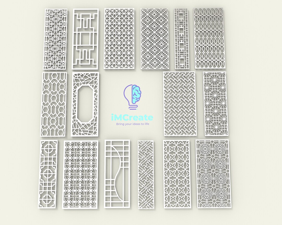 50 CNC Art File.- Wall Art Panels Collection | for Cnc and Laser ...