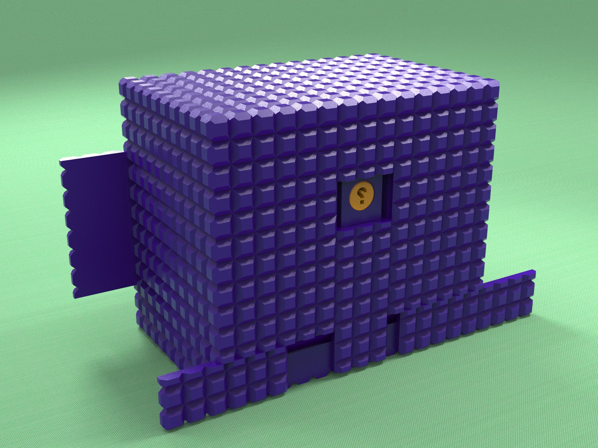 3D Printable Interactive Storage Box Medium High Difficulty Assembly ...