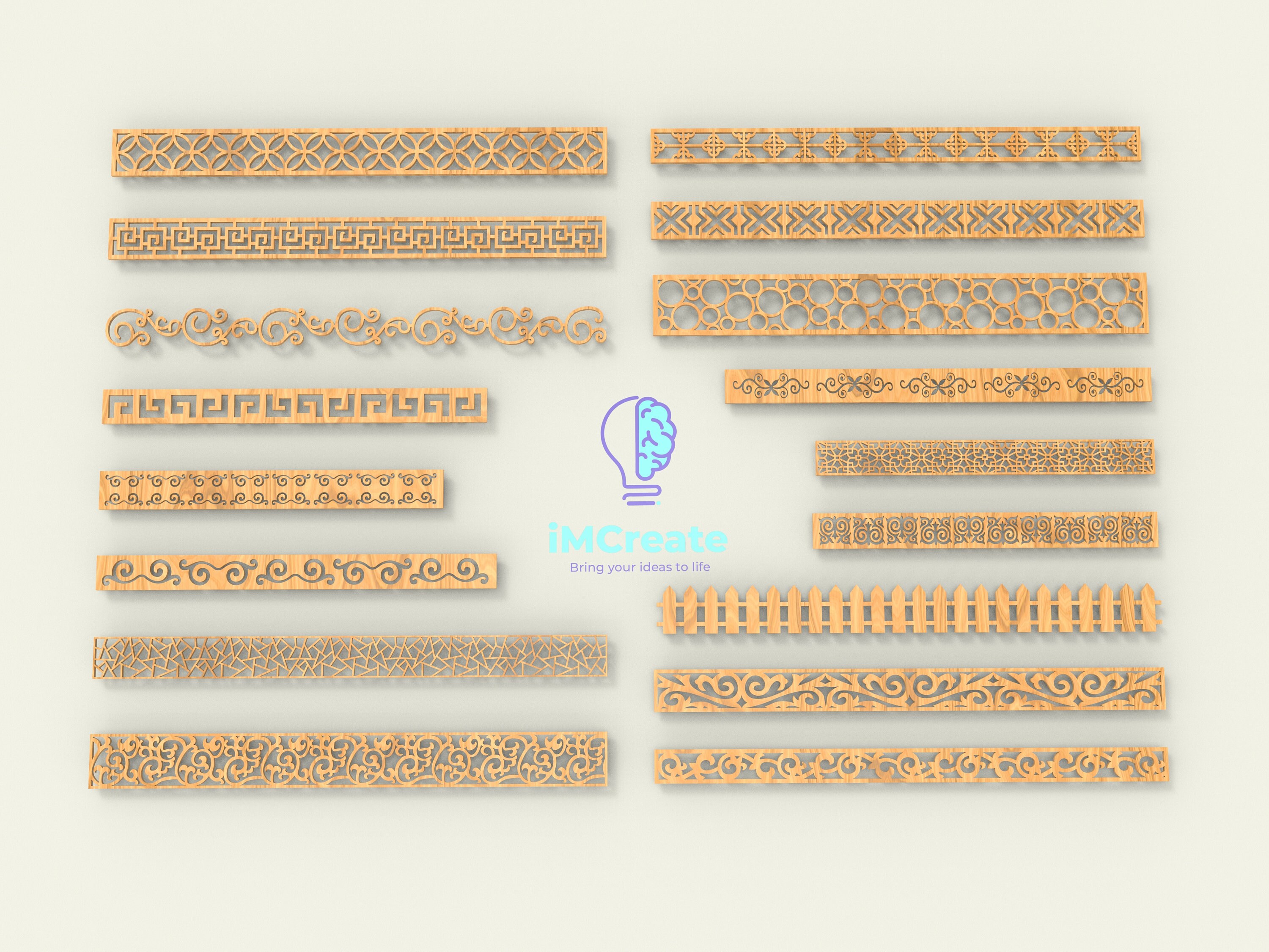 350 CNC Art File. Wall Art Panels Collection for Cnc and Laser Cutting ...