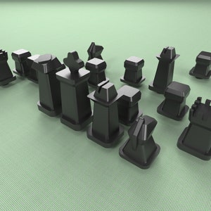 Braille Chess Set STL File: Tactile Design for Visually Impaired ...