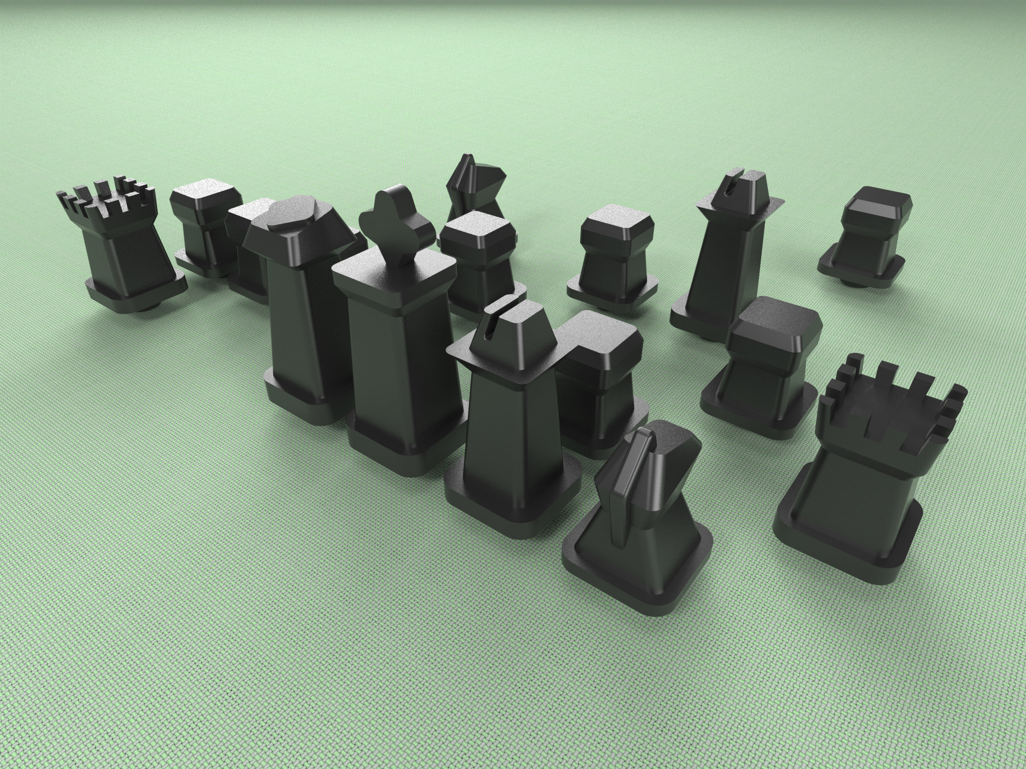 Braille Chess Set STL File: Tactile Design for Visually Impaired ...