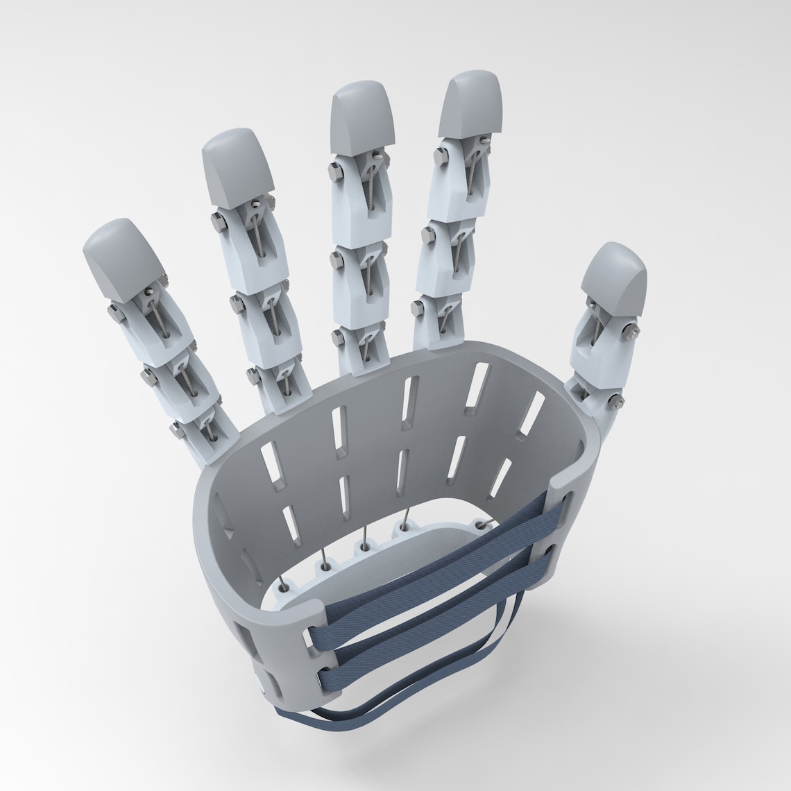 3D Print Prosthetic Hand With Elastics: STL Files (digital Download) - Etsy