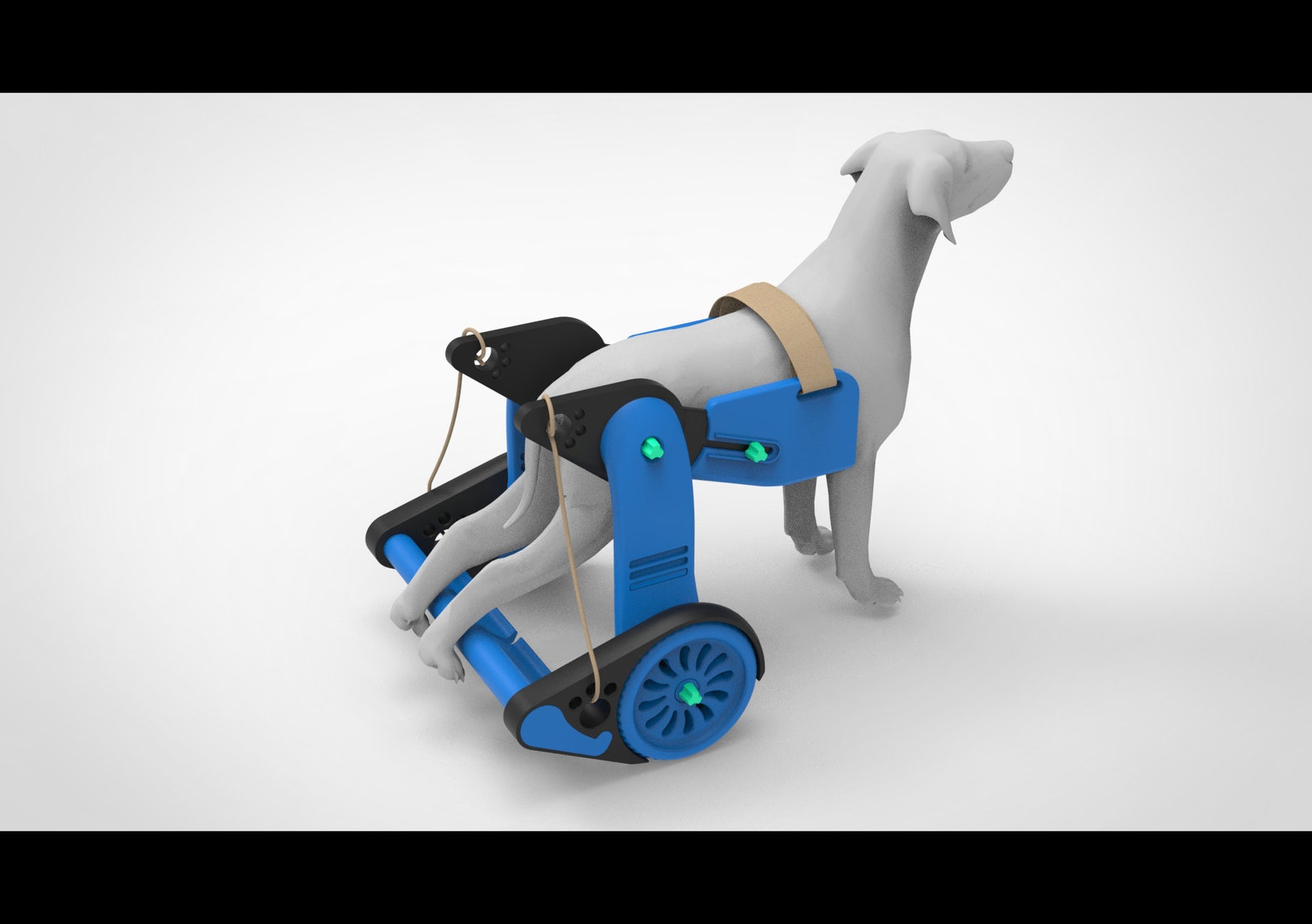 3D Print File: Pet Wheelchair STL Model (digital Download) - Etsy