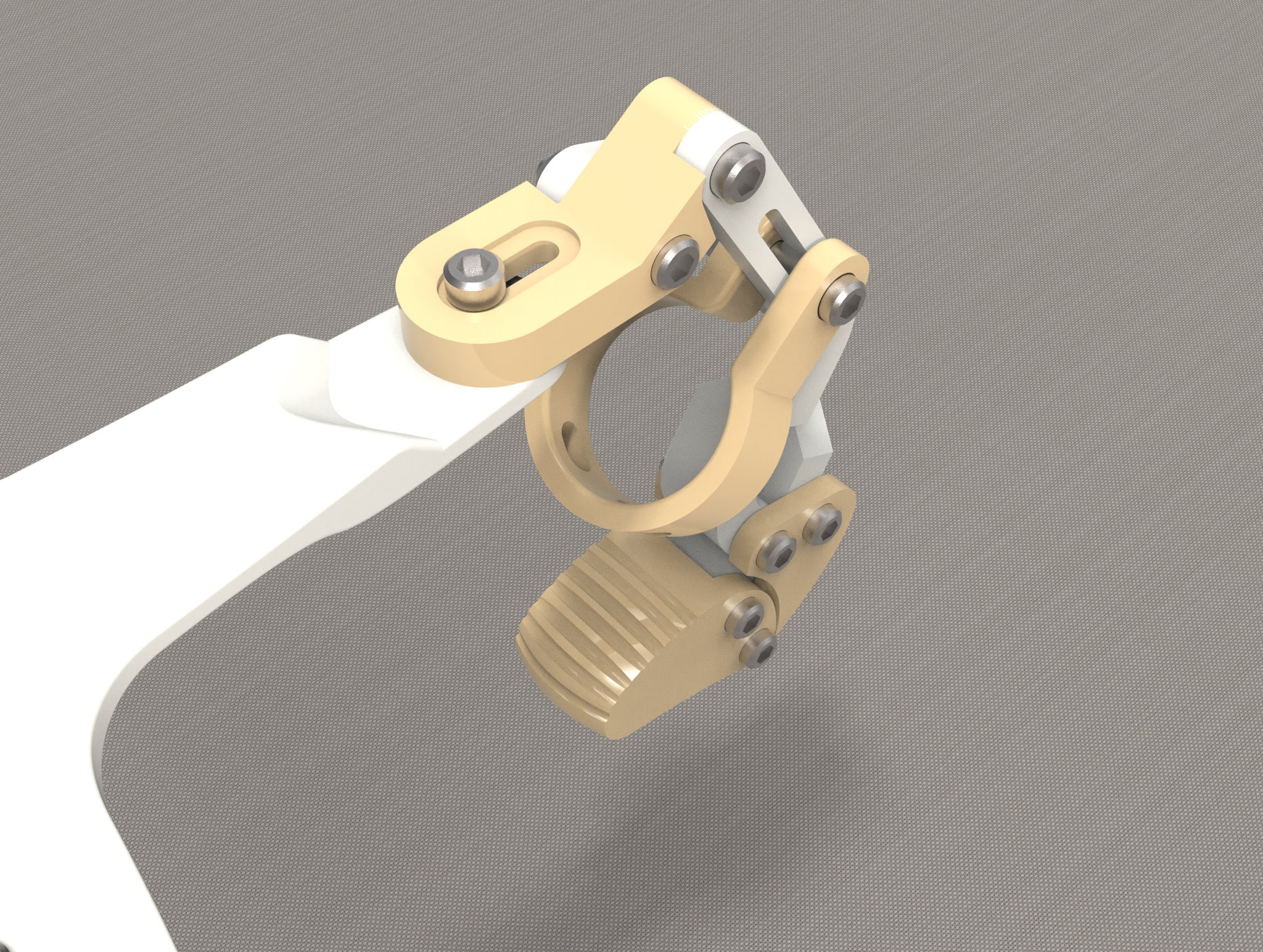 Complete Prosthetic Hand: Individual STL Files for Thumb, Index, Middle ...