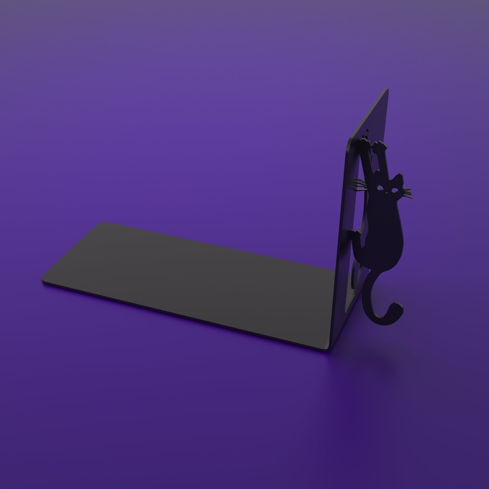 3D Books Holder for Fiber Laser Machine or Plasma Cutter in DXF and STL ...