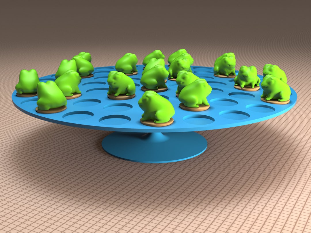 Balanced Frog Game, Interactive Learning Board Game for Kids, Digital ...