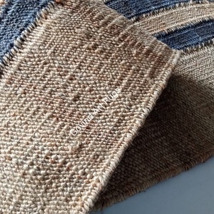 Handknotted Hallway Jute Runner, Custom Size Runner, Stair Jute Runner ...