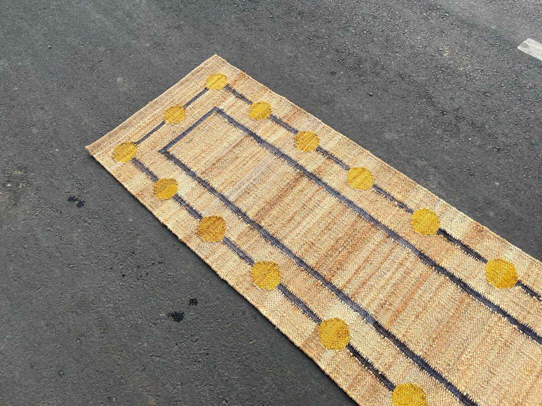 Hallway Hemp Runner, Custom Size Runner, Stair Jute Runner, Jute Runner ...