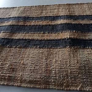 Handknotted Hallway Jute Runner, Custom Size Runner, Stair Jute Runner ...