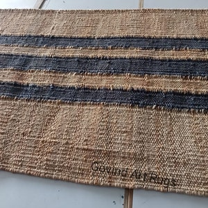 Handknotted Hallway Jute Runner, Custom Size Runner, Stair Jute Runner ...