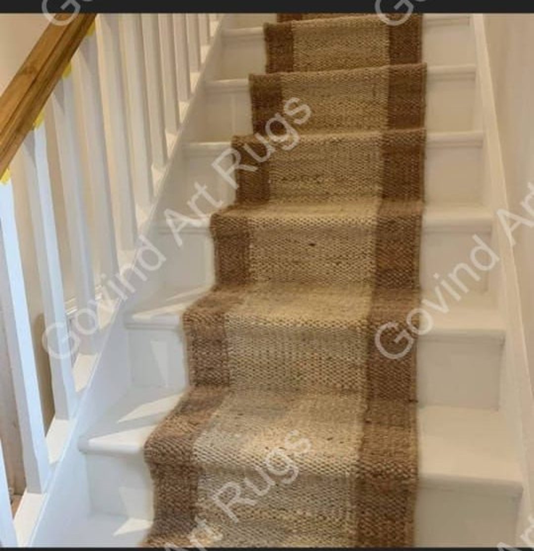 Hemp Jute Runner Stairs Runnerfloor Jute Rug Runner Jute - Etsy