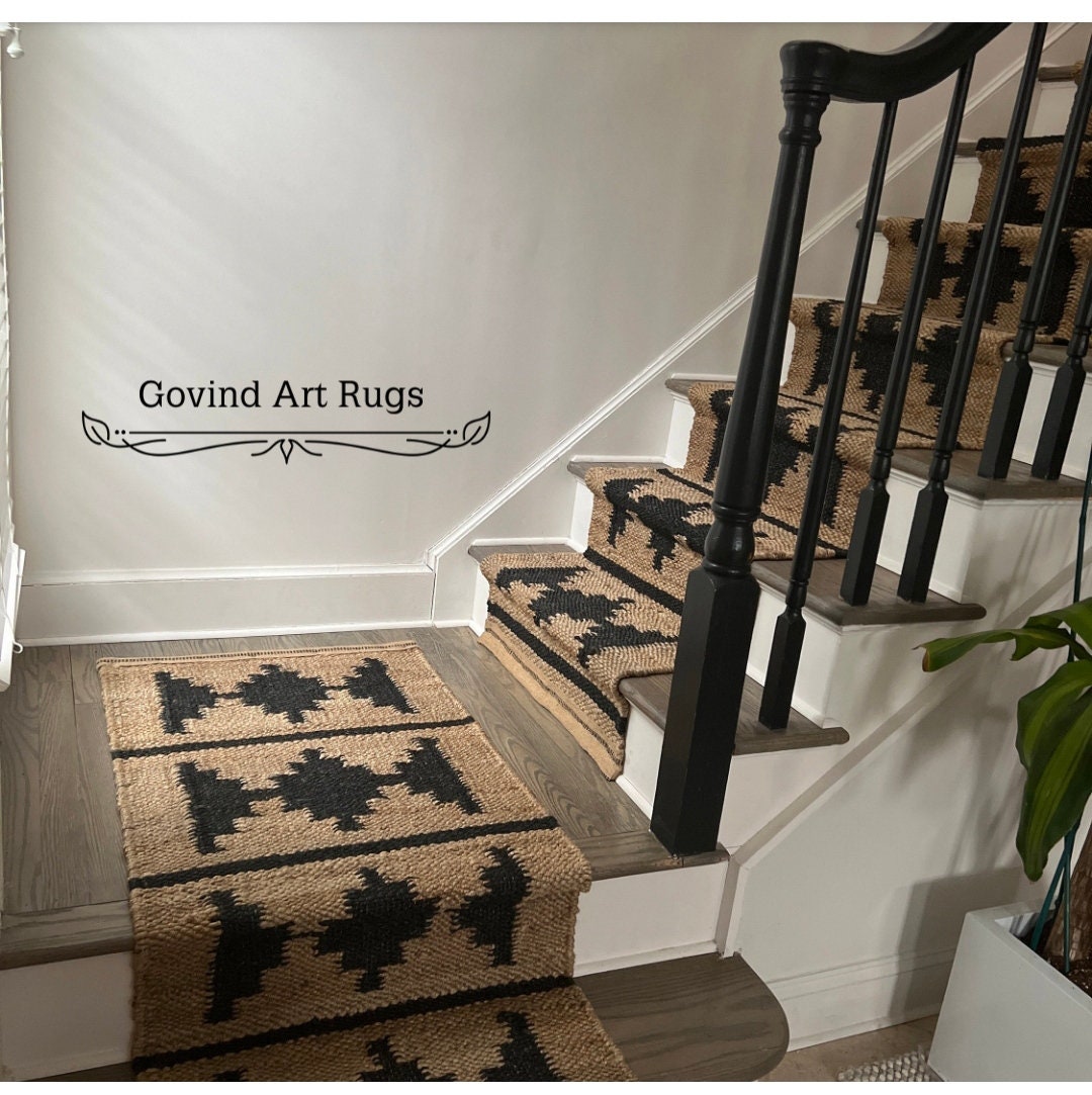 Natural Hemp Jute Runner Rug Jute Stair Runner Table Runner for Dinning ...