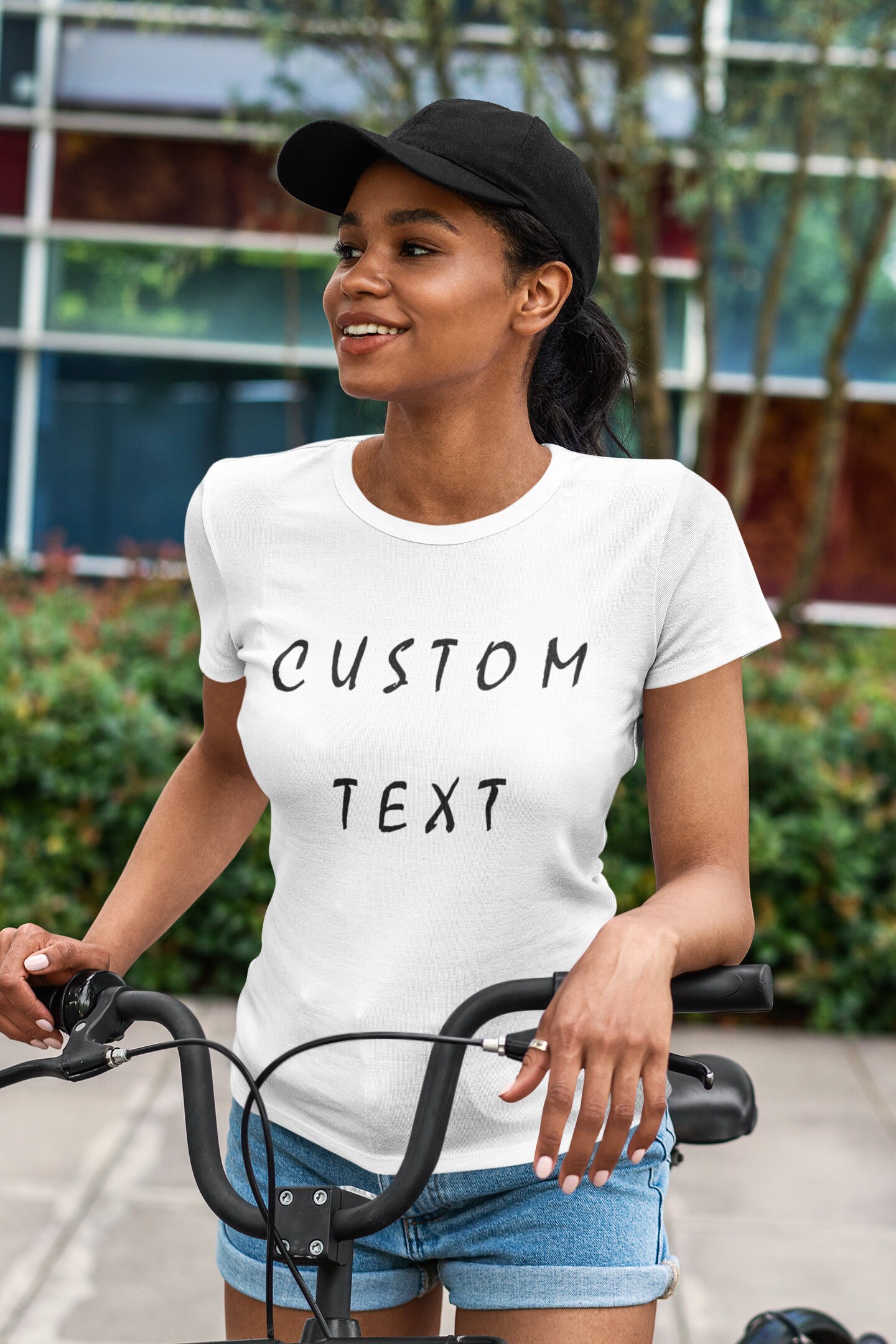 Custom Text Shirt Print Text T Shirt Custom T Shirt Custom Etsy
