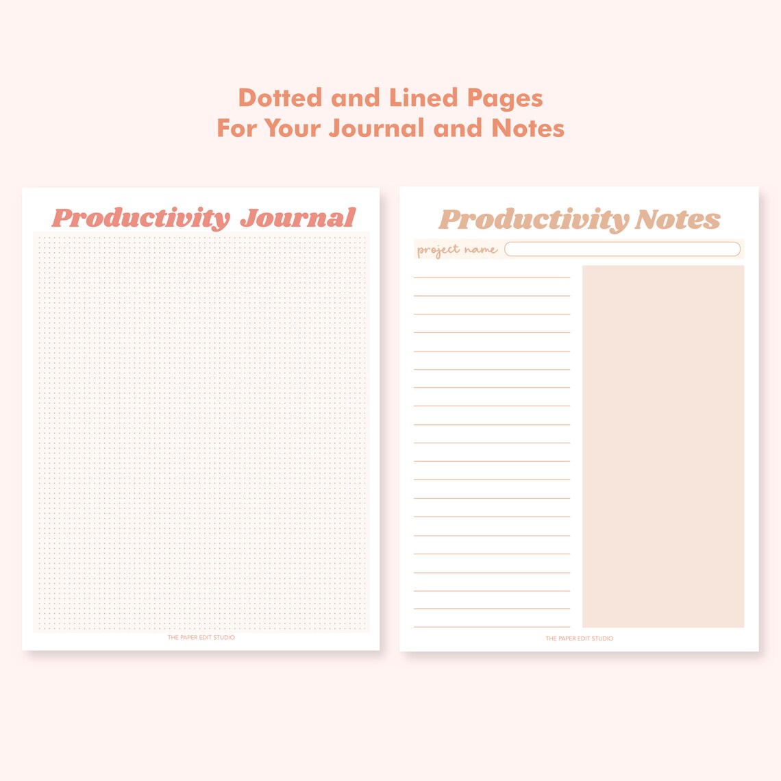 Productivity Planner Printable, Daily Productivity Planner, Printable ...
