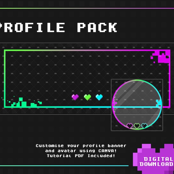 Animated Pixel Background - Etsy