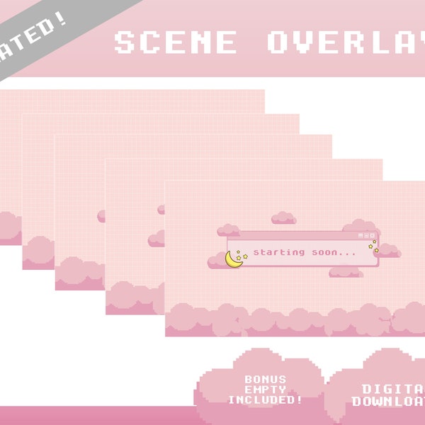 Twitch Offline Screen Anime - Etsy