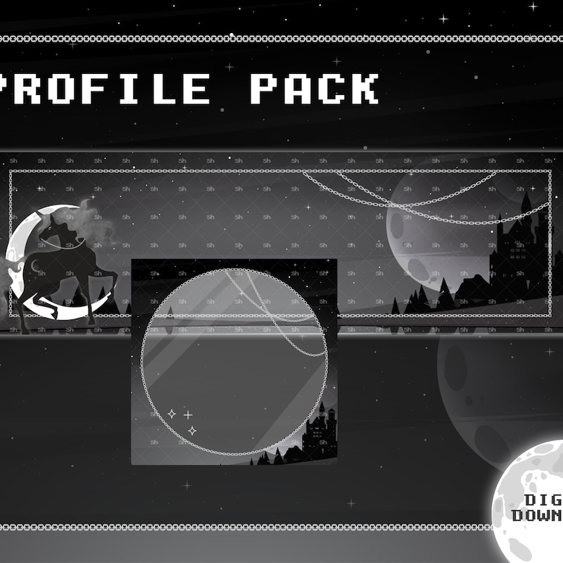 Black Discord Banner - Etsy