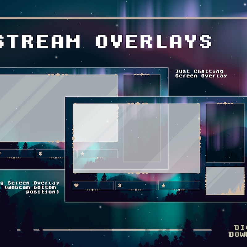 Just Chatting Overlay - Etsy