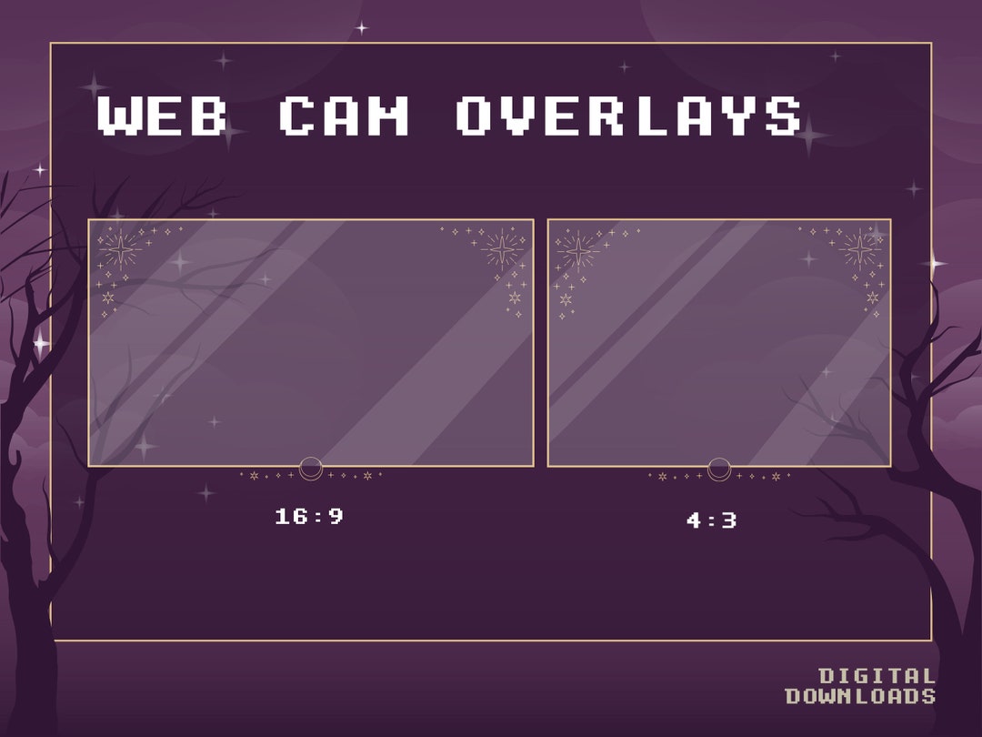 Webcam Borders for Twitch X 2 | Cam Borders | Twitch Streaming ...