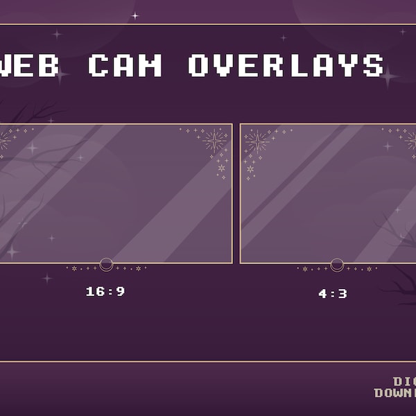 Twitch Cam Border 4:3 - Etsy