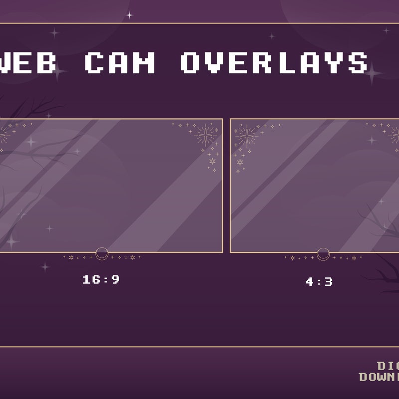 Webcam Overlay - Etsy