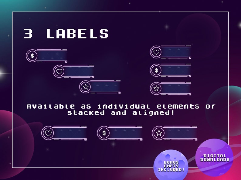 Supernova Galaxy Complete Twitch Stream Overlay Pack Animated - Etsy
