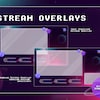 Customisable Twitch Streaming Overlays | Dark Mode | Gaming Overlays ...