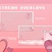 4 X Twitch Streaming Overlays | Cupid's Love/ Arrows | Gaming Overlays ...