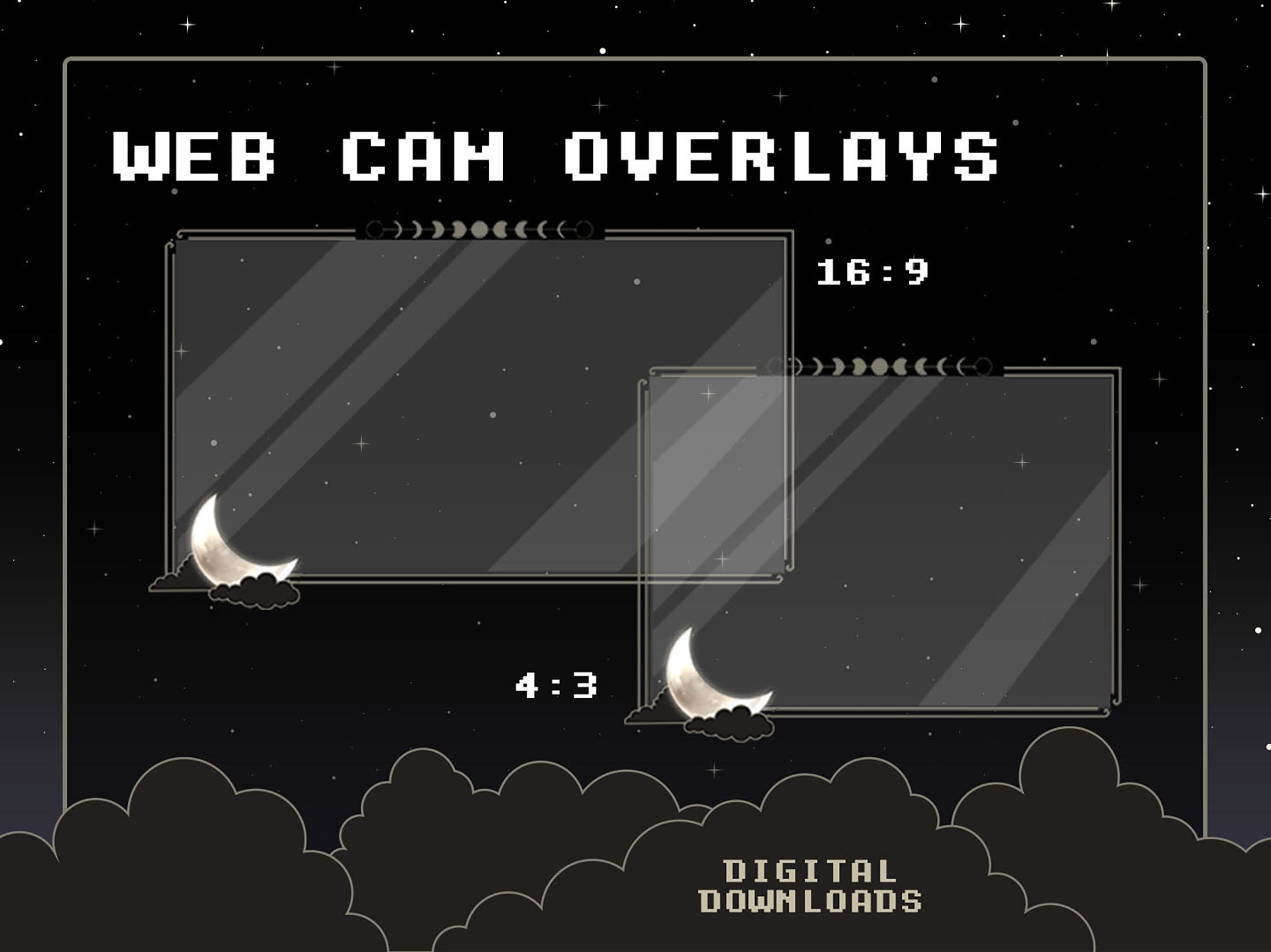 Webcam Borders for Twitch X 2 | Cam Borders | Twitch Streaming ...