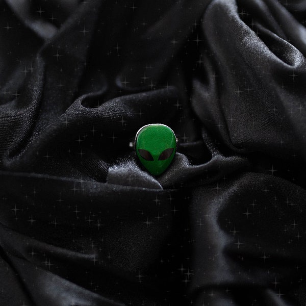 Green Resin Ring - Etsy