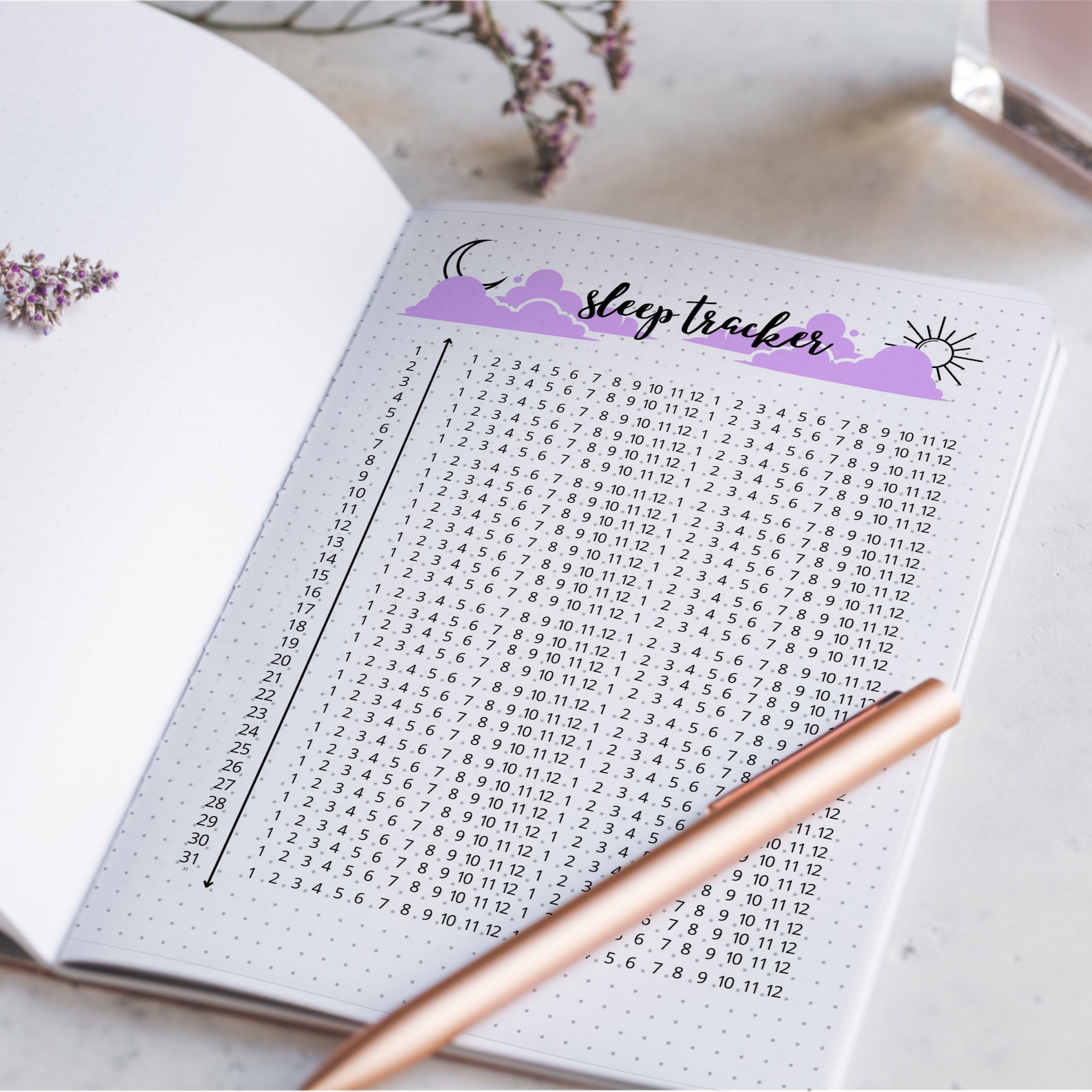 Bullet Journal Printable Starter Pack, Bullet Journal Bundle, Trackers ...