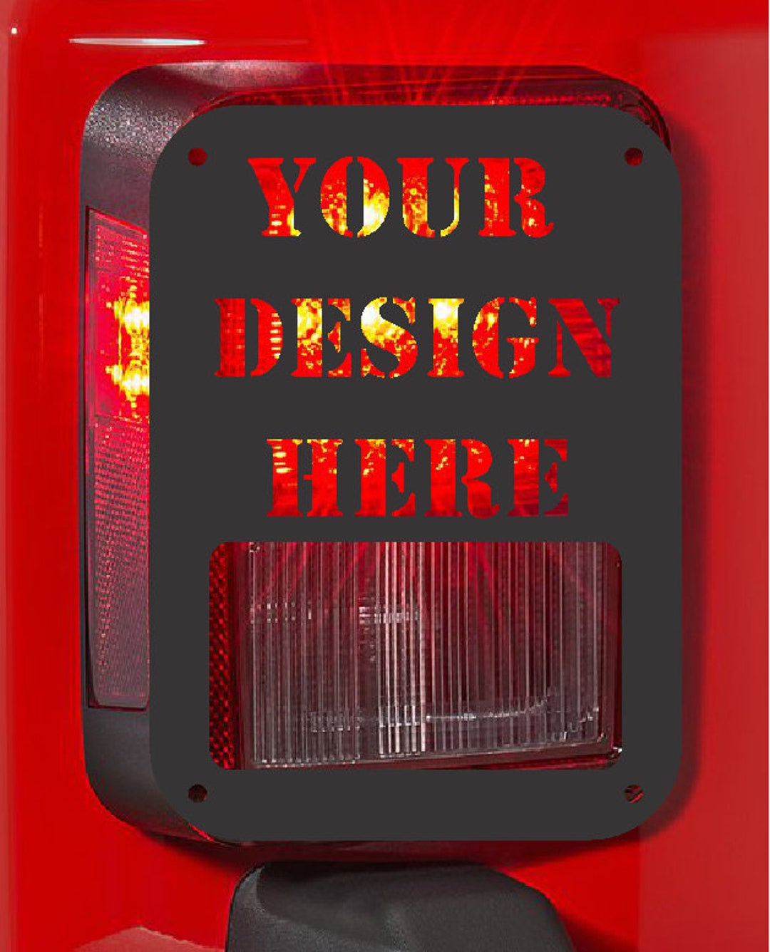 Custom Tail Light Cover Taillight Covers - Etsy