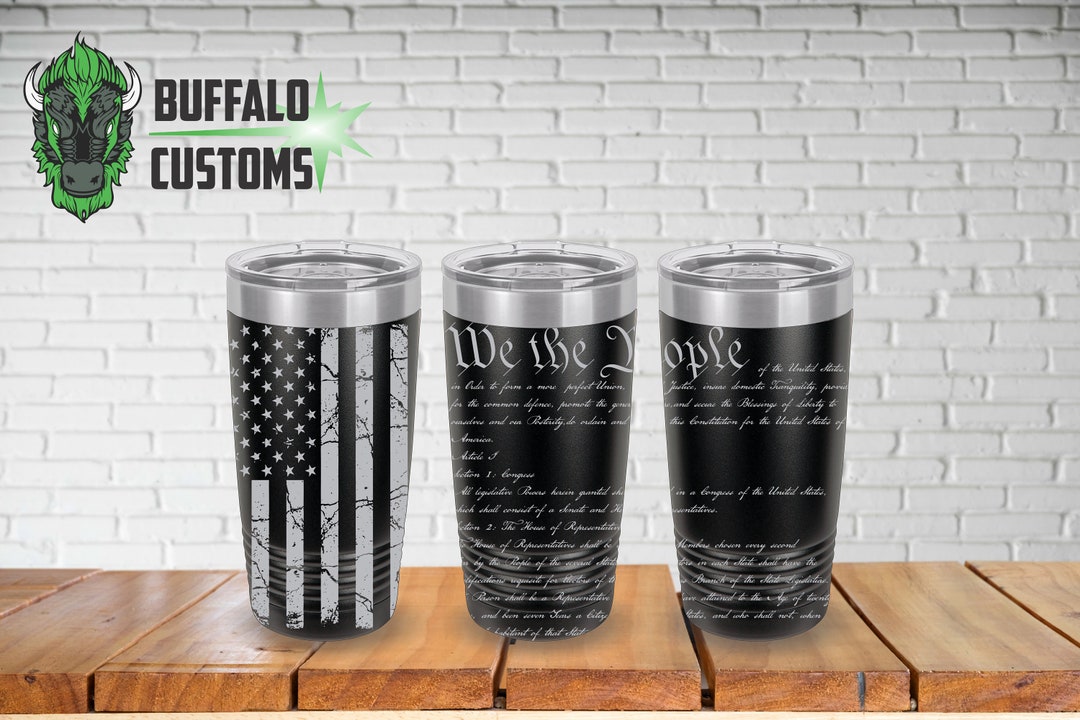 We the People Engrave Wrap File SVG for 40oz 20oz 22oz Tumbler/water ...