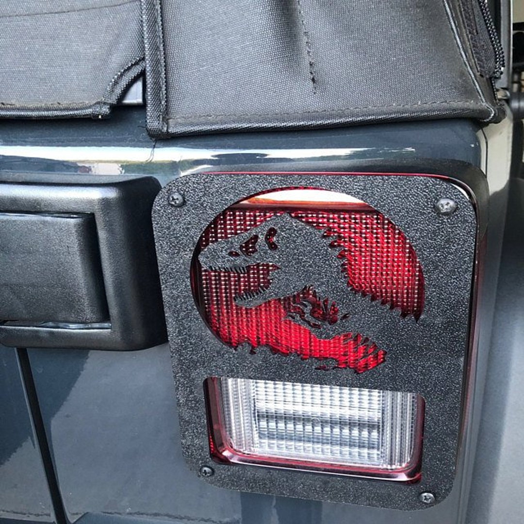 Dino Yeti Tail Light Cover Taillight Covers Dinosaur - Etsy
