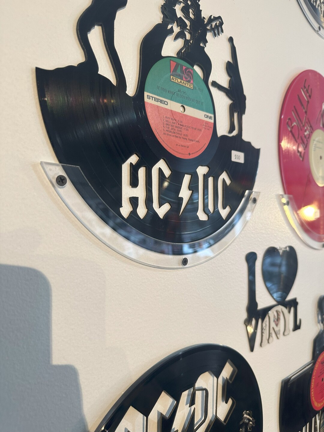 Vinyl Record Wall Holder Hanger - Etsy