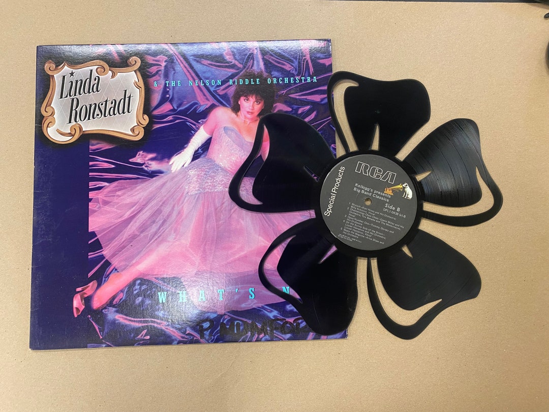 Flower Vinyl Record Art - Etsy