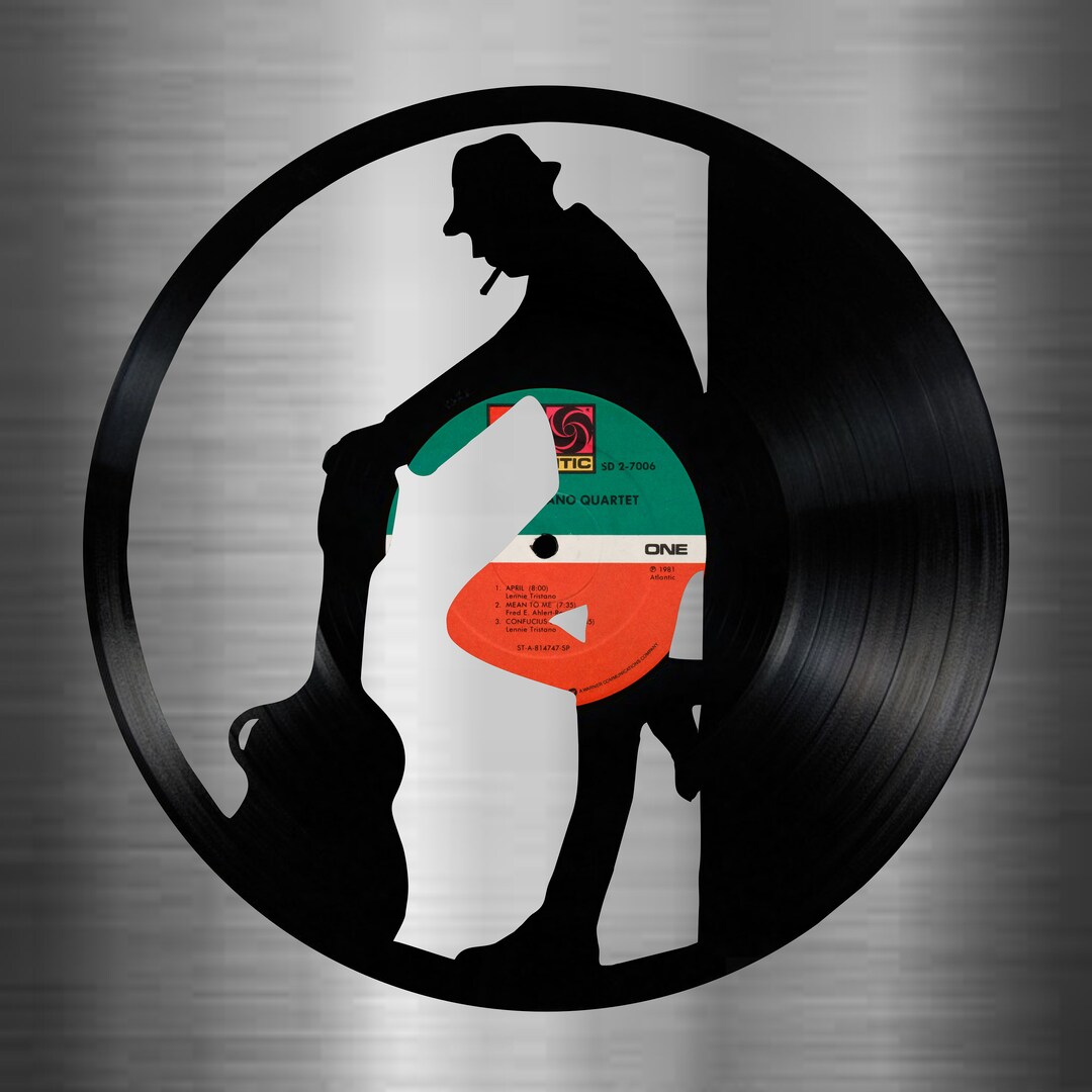Blues Band Vinyl Record Art Cut From a Actual Vinyl Record - Etsy
