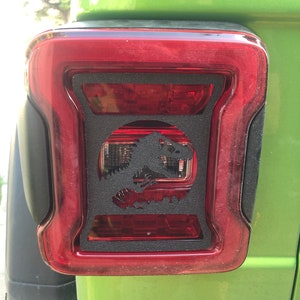 Dino Yeti Tail Light Cover Taillight Covers Dinosaur - Etsy