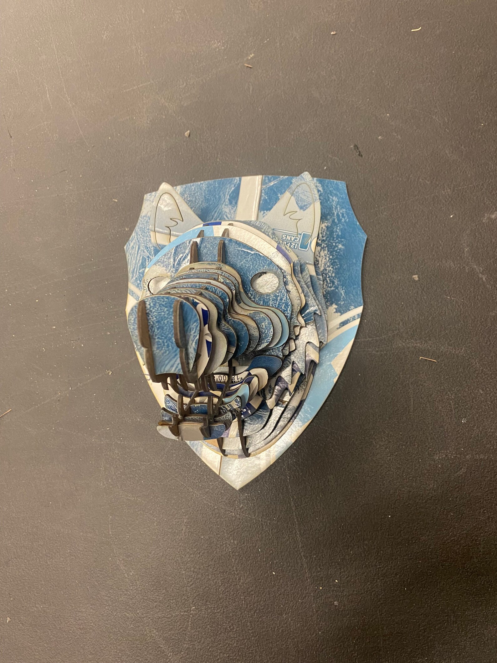 3D Wolf Beer Head Man Cave or Bar Even She Shed - Etsy